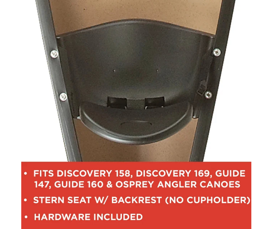 Old Town CANOE Stern Seat & Backrest Combo - Discovery Guide Angler ...